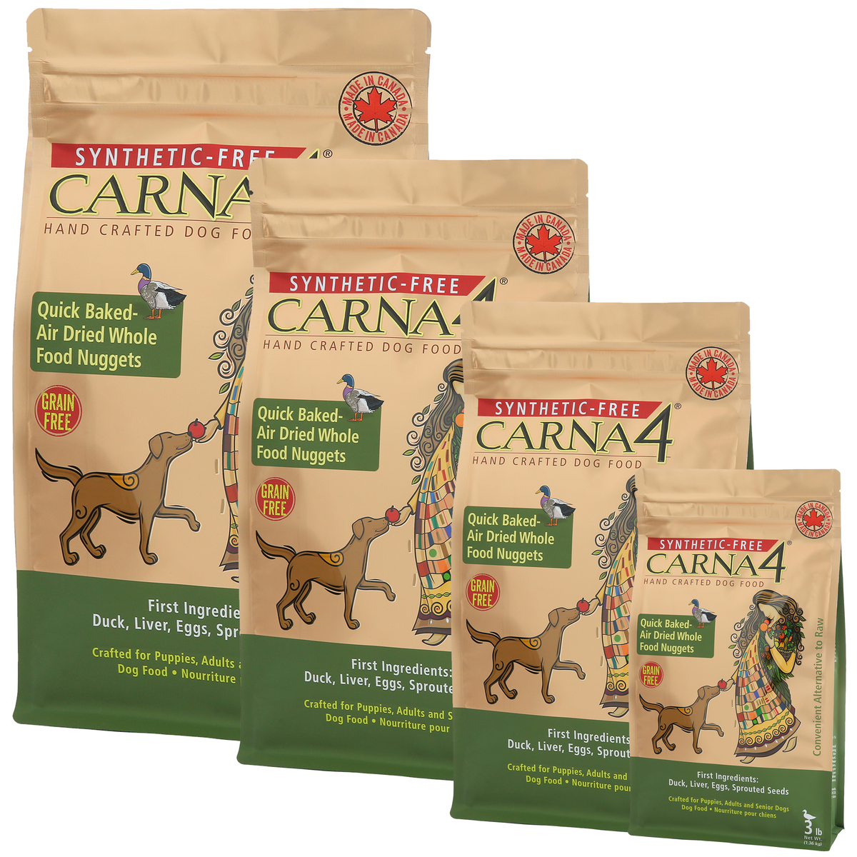 Carna4® All Life Stages Dog Food Duck — Petature